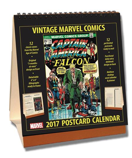 Vintage Marvel Comics 2017 Desktop Calendar (C: 0-1-0) - Discount Comic ...