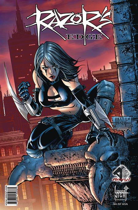 Razors Edge Oneshot Cvr A Mangum (MR) (C: 0-0-1) - Discount Comic Book Service