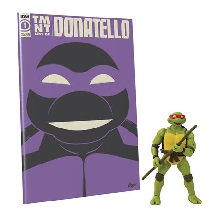 TMNT Best of Donatello IDW Comic Book & Bst Axn 5In AF (Net) - Discount ...