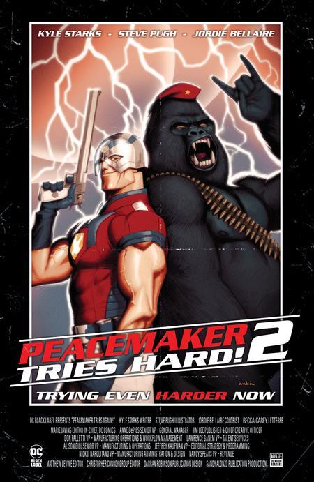 Peacemaker Tries Hard #2 (of 6) Cvr C Kris Anka Movie Poster Var (MR ... Peacemaker Tries Hard #2 (of 6) Cvr C Kris Anka Movie Poster Var (MR ...