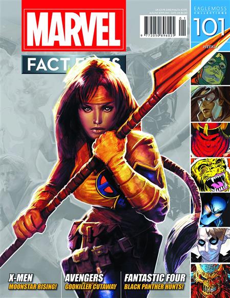 Marvel Fact Files #101 Moonstar Cover (C: 0-1-2) - Discount Comic Book ...