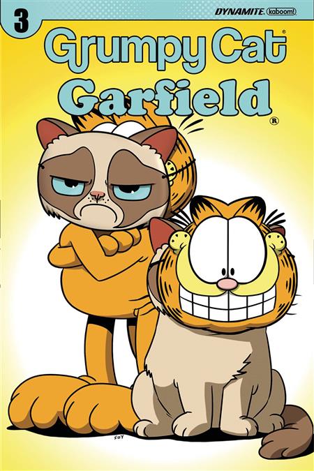 Grumpy Cat Garfield #3 (of 3) Cvr B Uy - Discount Comic Book Service