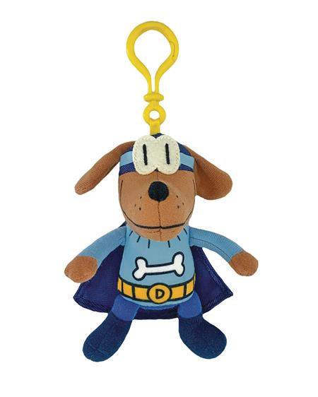 Dog Man Bark Knight Backpack Pull 5In Plush Keychain 6Pc Set - Discount ...
