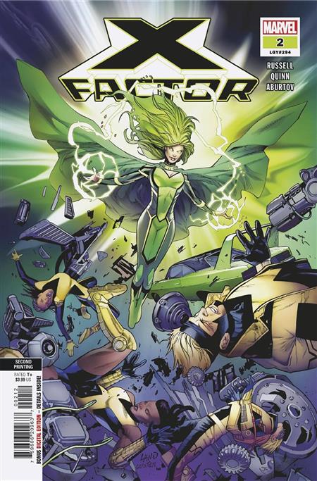 X-Factor #2 2Nd PTG Greg Land Var - Discount Comic Book Service