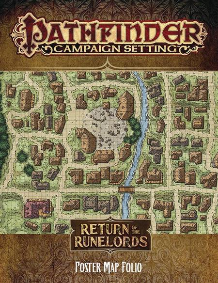 Pathfinder Campaign Setting Rtn Runelords Poster Map Folio - Discount ...