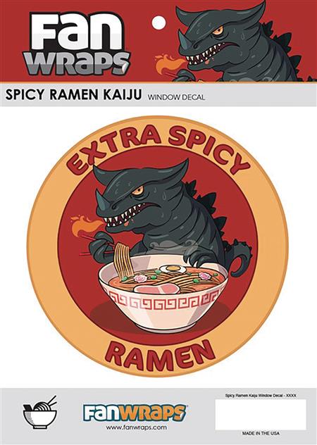 Kaiju Spicy Ramen Decal (C: 1-1-0) - Discount Comic Book Service