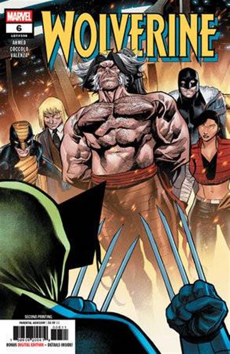 Wolverine #6 2Nd PTG Martin Coccolo Var - Discount Comic Book Service