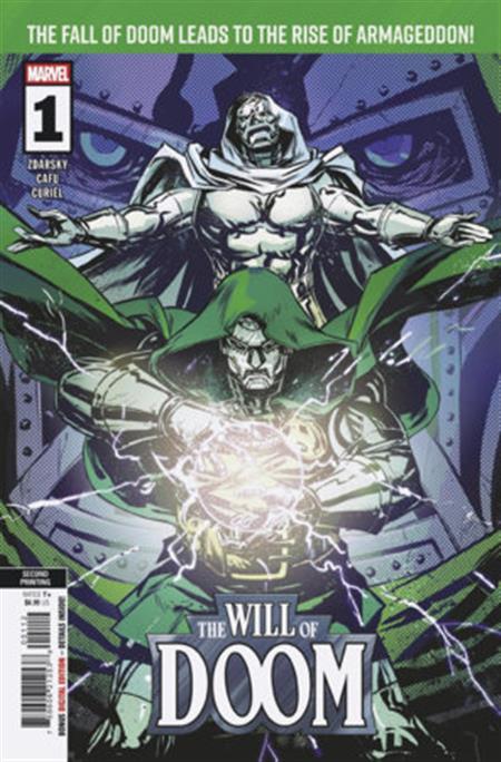 The Will of Doom #1 Sanford Greene 2Nd Printing Variant - Discount ...