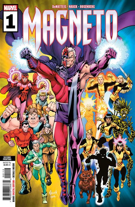 Magneto #1 2Nd PTG Todd Nauck Var - Discount Comic Book Service