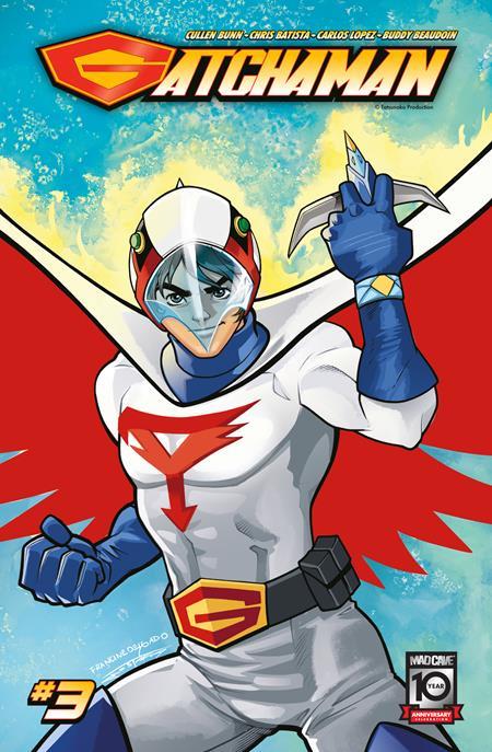 Gatchaman #3 Cvr C Inc 1:10 Francine Delgado Ken The Eagle Var ...