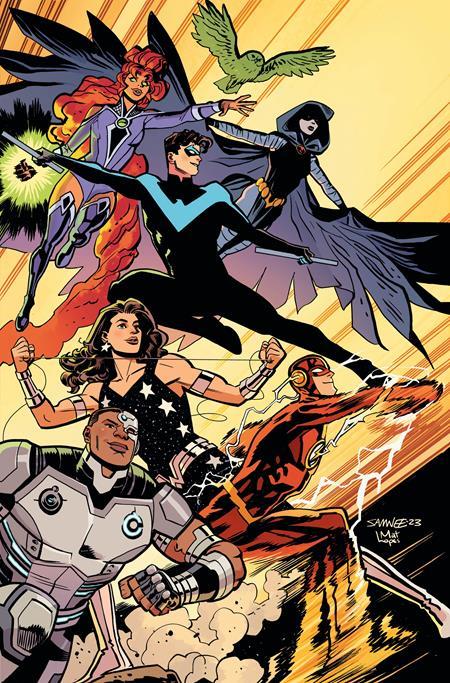 Tales of The Titans #2 (of 4) Cvr F Chris Samnee Titans Foil Card Stock ...