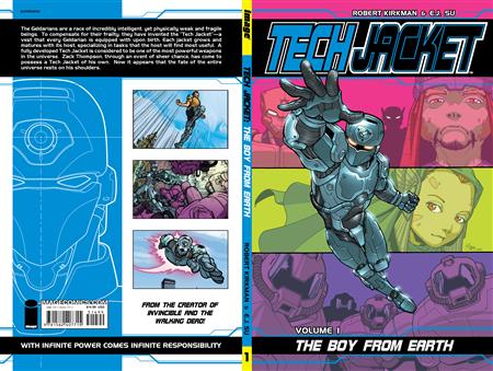 Tech Jacket TP Vol 01 Boy From Earth - Discount Comic Book Service