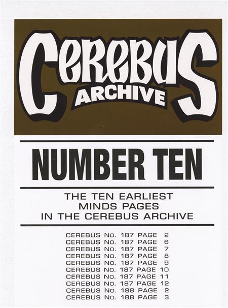 Cerebus Archive Vol 10 - Discount Comic Book Service