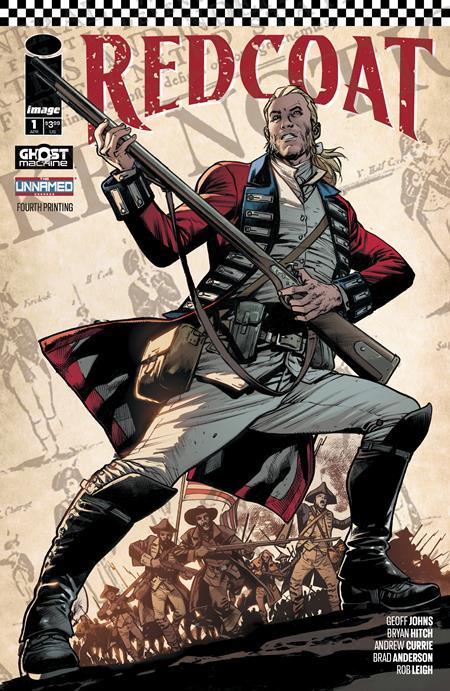 Redcoat #1 Fourth Printing - Discount Comic Book Service